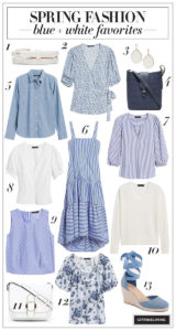 BLUE AND WHITE SPRING FASHION FAVORITES! - CITRINELIVING
