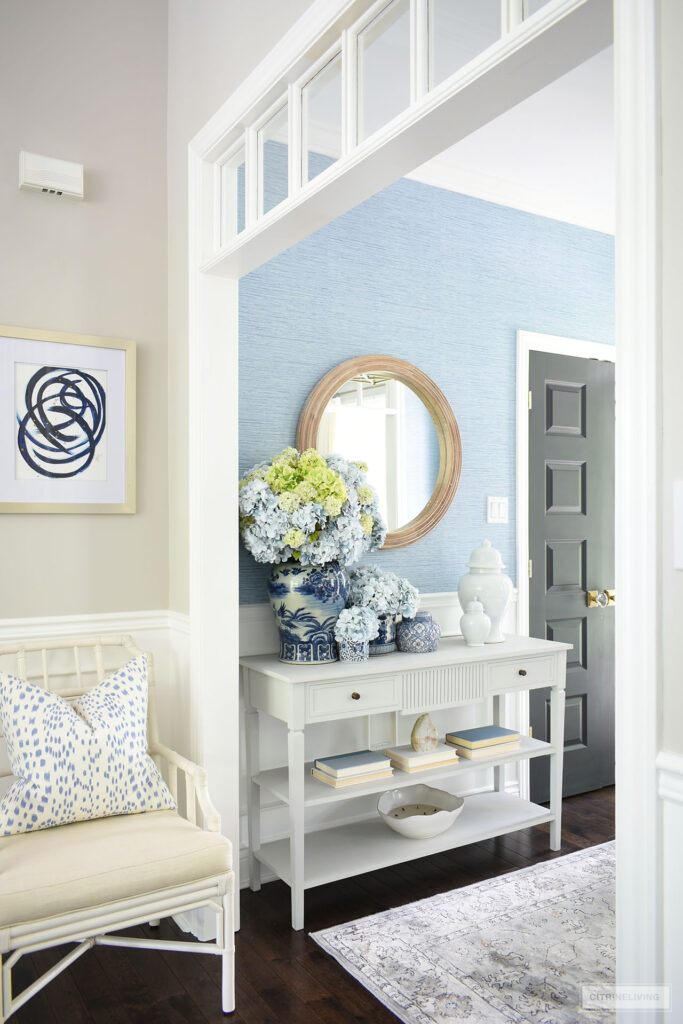SUMMER DECOR IDEAS FOR YOUR ENTRYWAY | CITRINELIVING