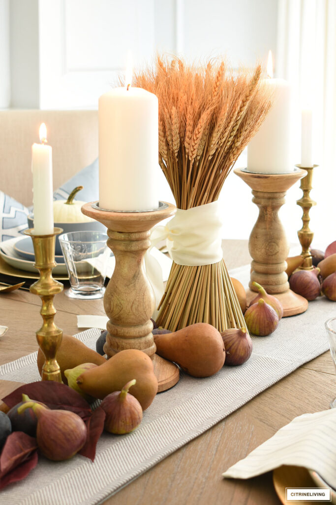 RUSTIC THANKSGIVING TABLE | CITRINELIVING
