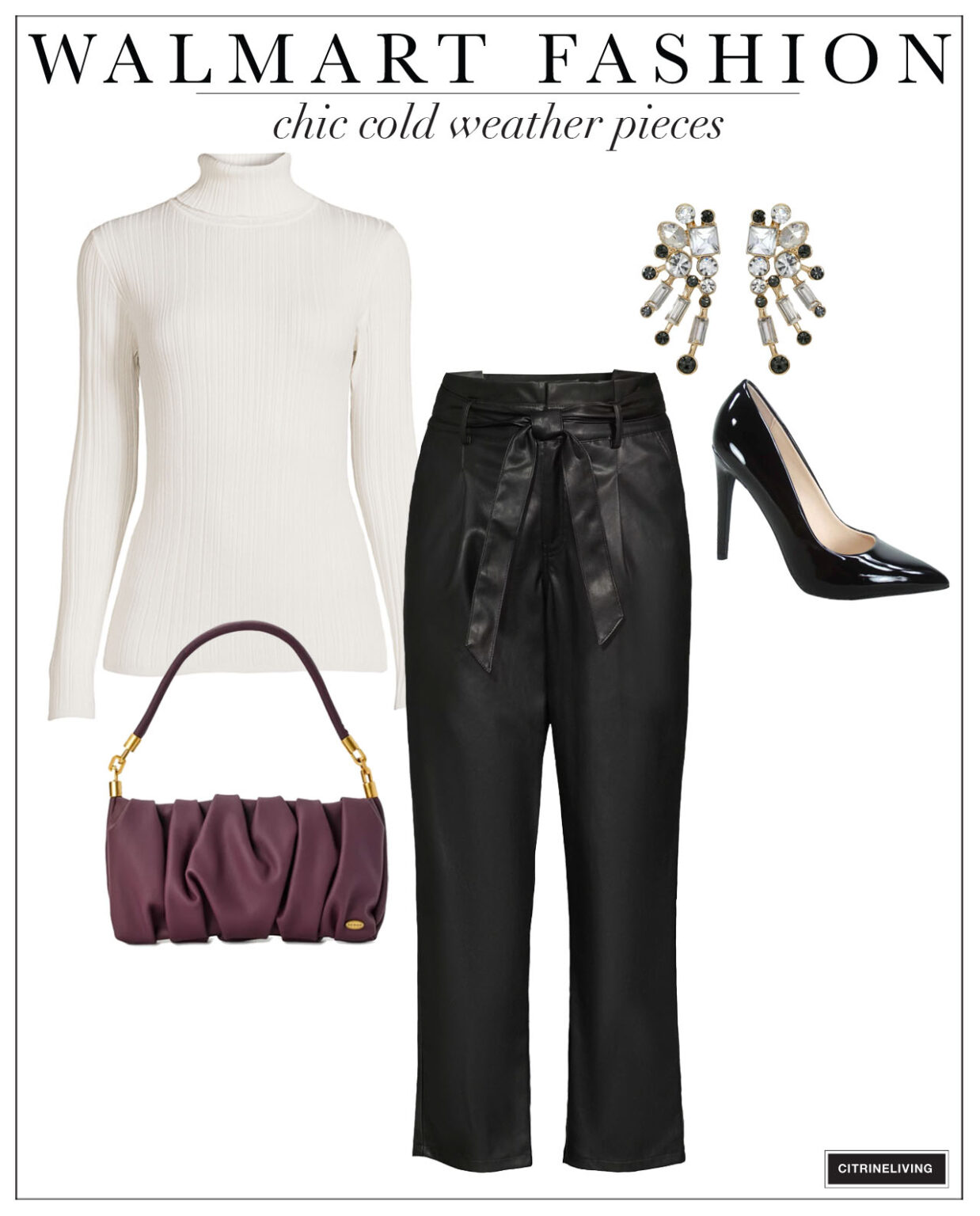 CHIC WINTER FASHION FROM WALMART! | CITRINELIVING