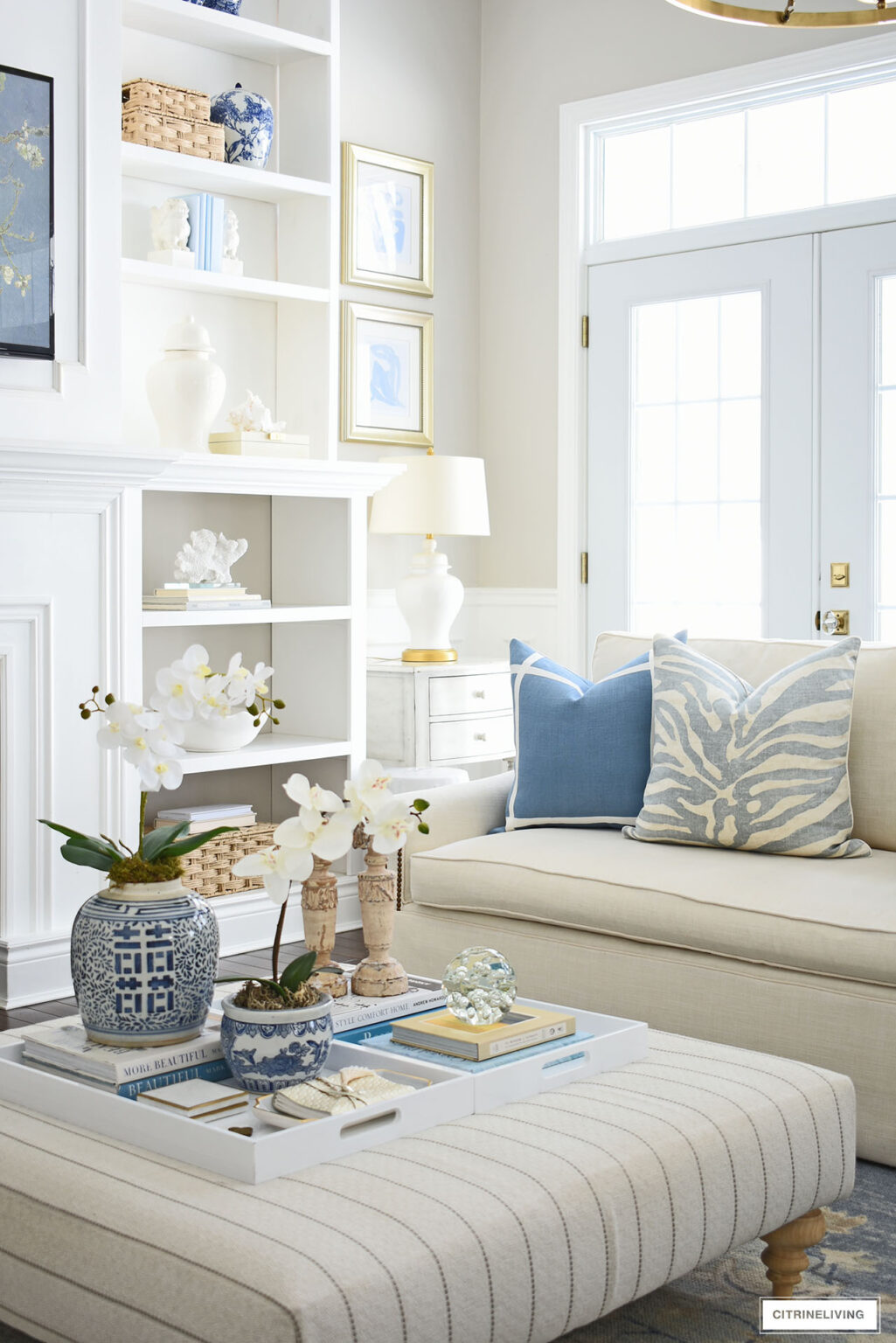 ELEGANT LIVING ROOM DECOR FOR SPRING | CitrineLiving