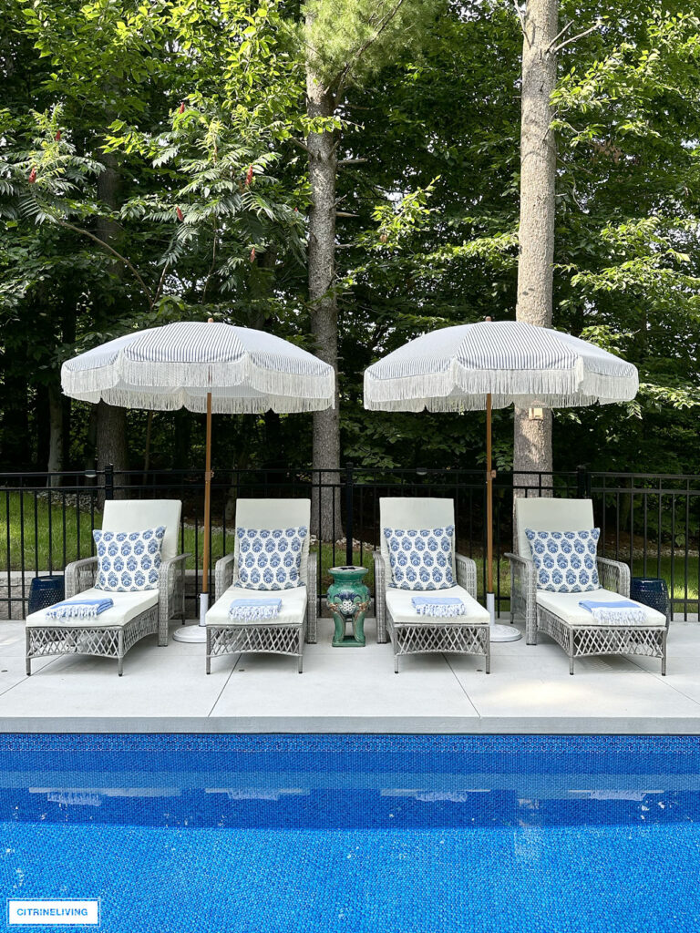 OUR RESORT STYLE POOL REVEAL | CITRINELIVING