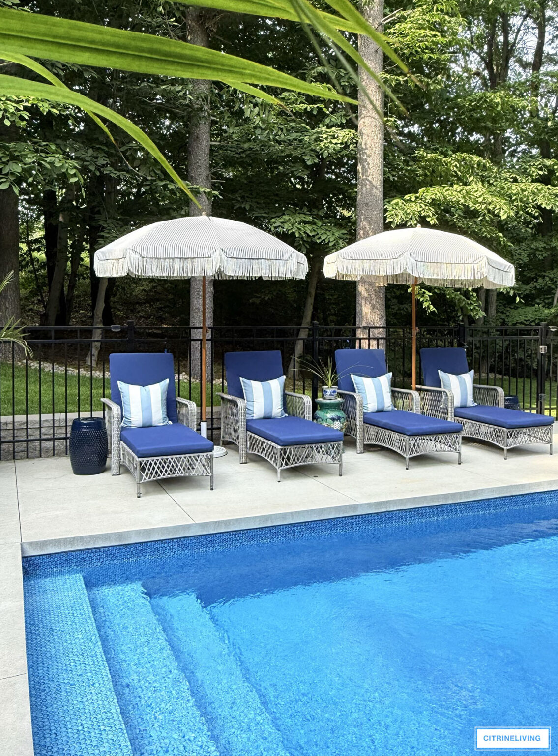 OUR CHIC POOL UPDATE! - CITRINELIVING