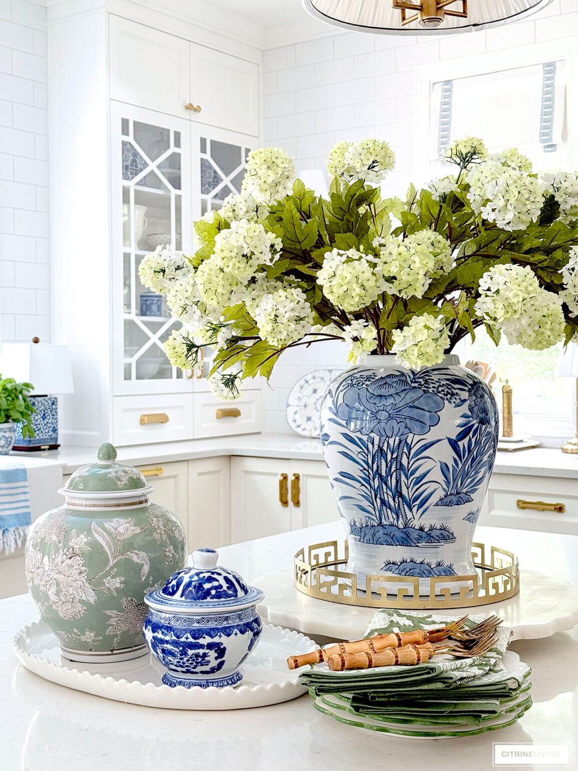 CHIC & SIMPLE SUMMER KITCHEN DECORATING IDEAS - CITRINELIVING