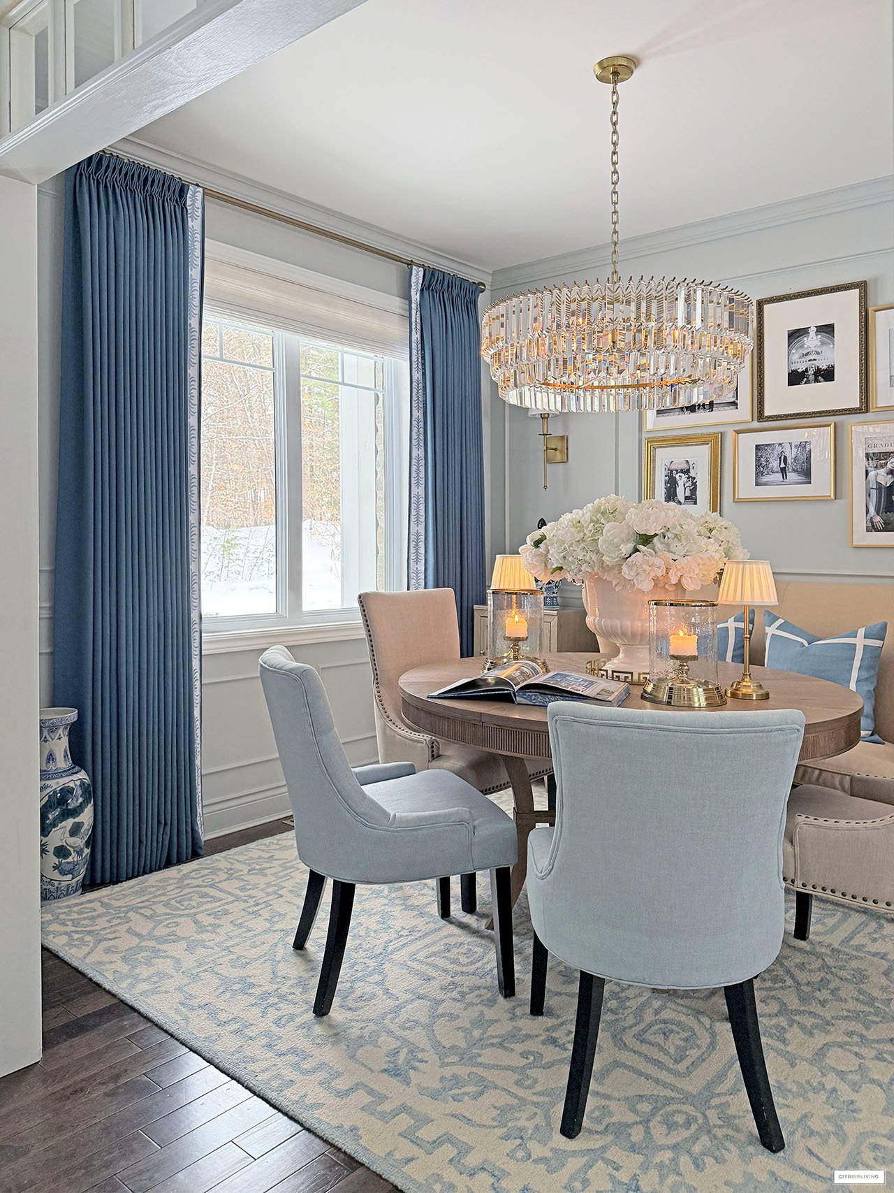 CHIC AND COZY DINING ROOM | CITRINELIVING
