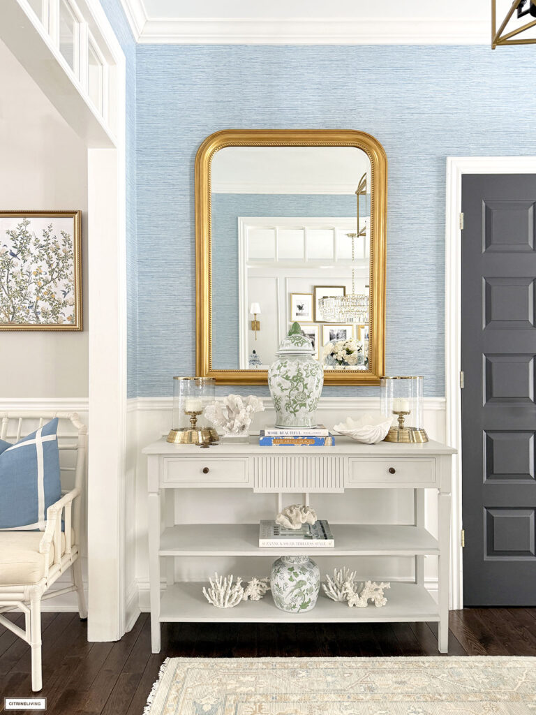 Beautiful, Easy Spring Entryway Decorating | CitrineLiving